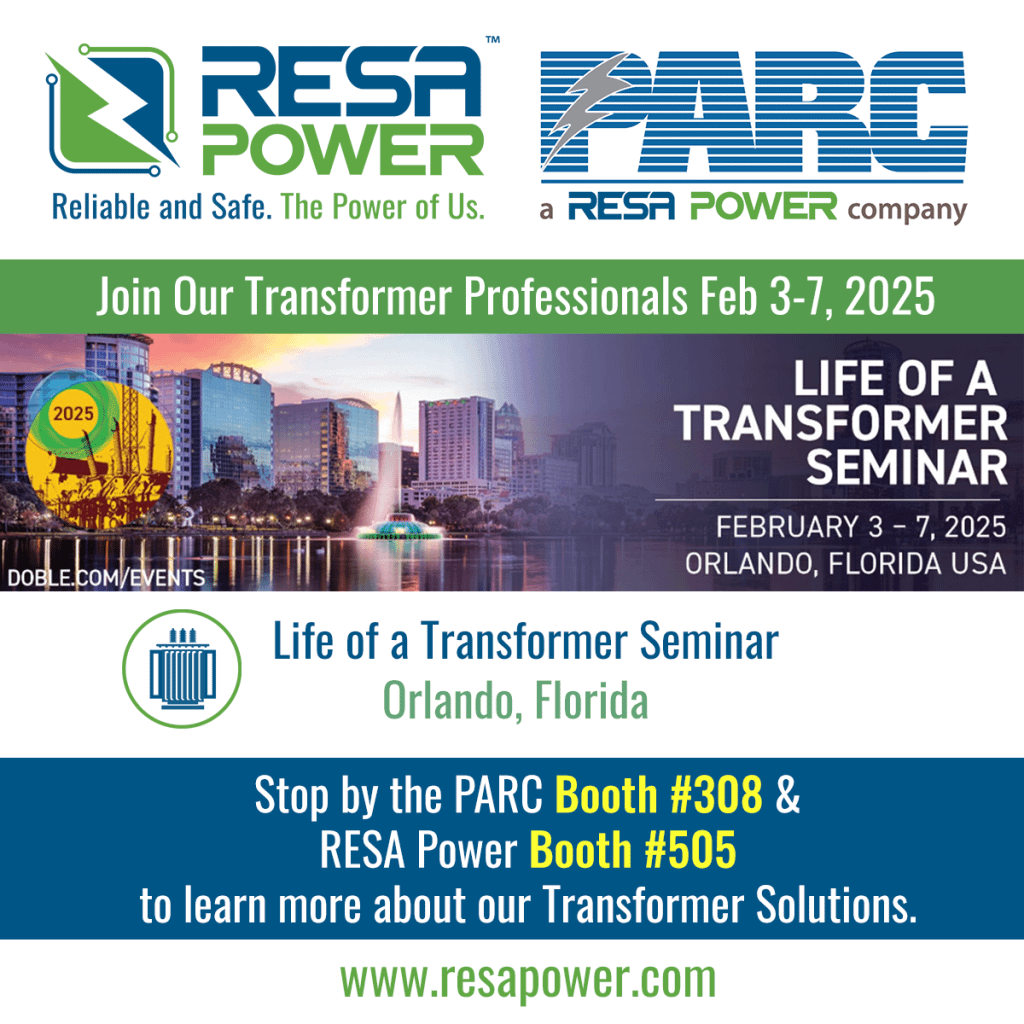 Join RESA Power at Life of a Transformer 2025 | RESA Power