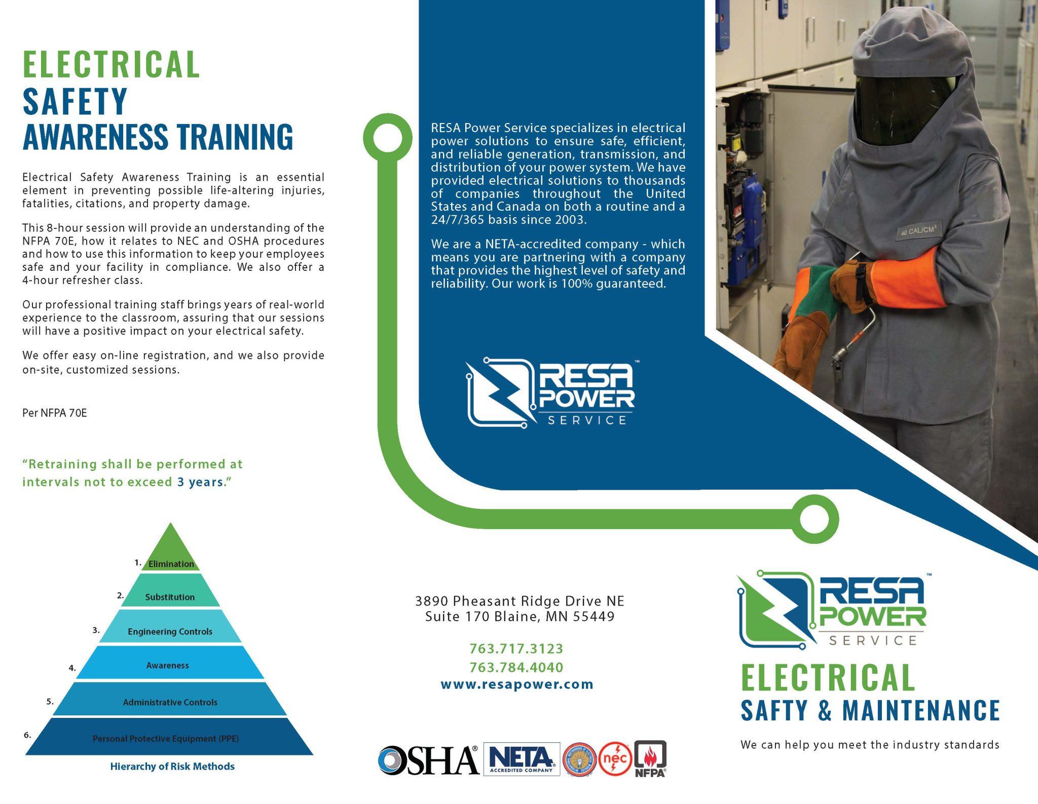 Power Service Literature | RESA Power