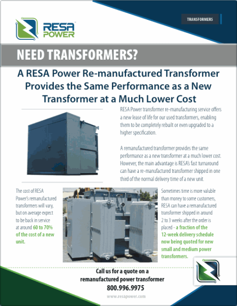 Power Service Literature | RESA Power