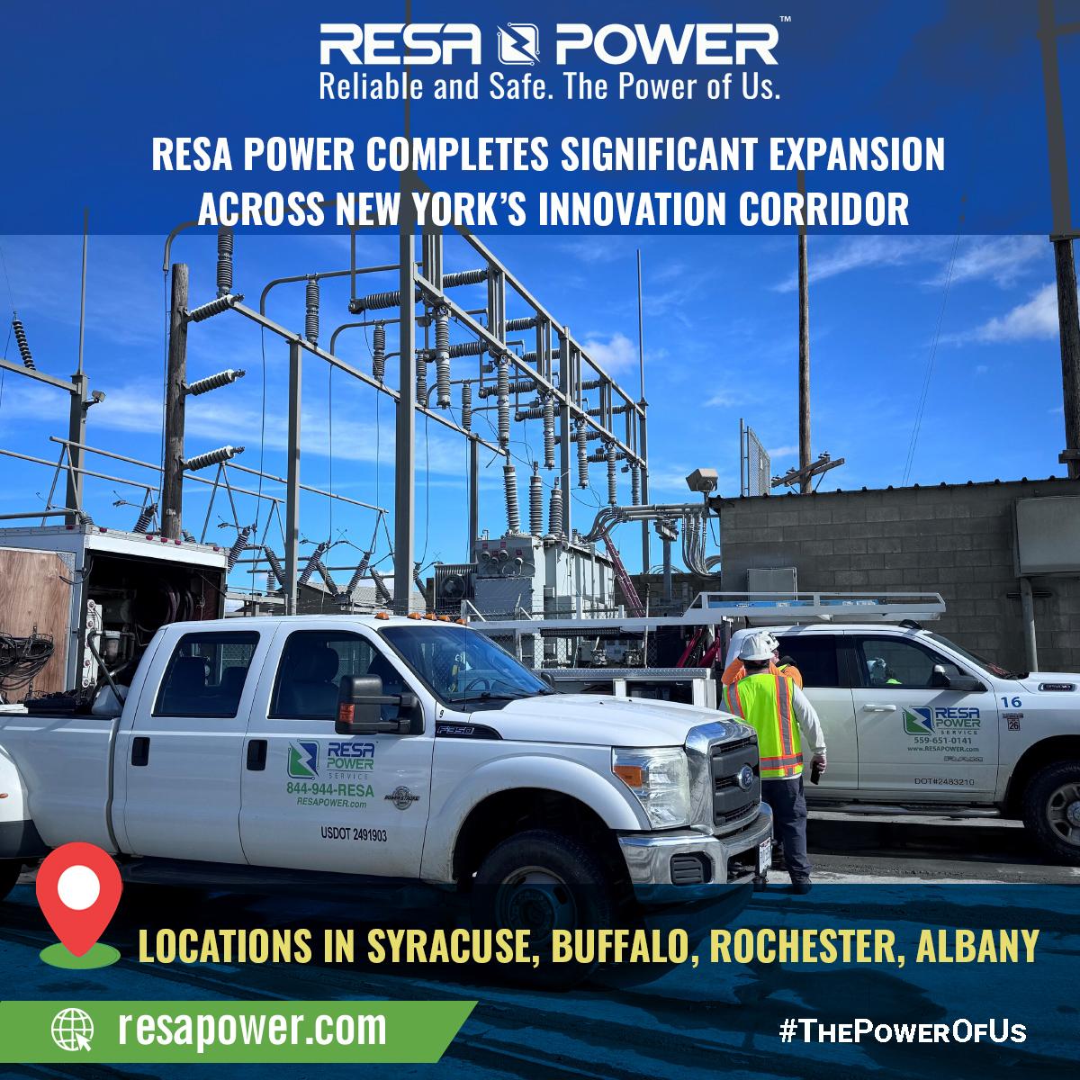 RESA Power Completes Significant Expansion across New York’s Innovation ...
